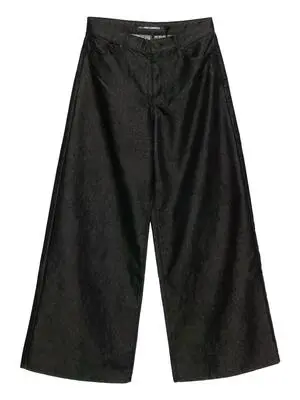 Karl Lagerfeld Wide-leg Jeans - Black