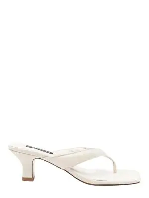 Senso 60mm Square Sandals - Neutrals