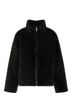 Emporio Armani Velvet Jacket - Black