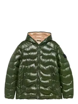 SAVE THE DUCK Padded Hooded Jacket - Green