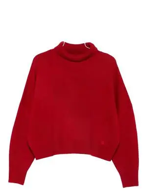 Loulou De Saison Luke Roll-neck Sweater - Red