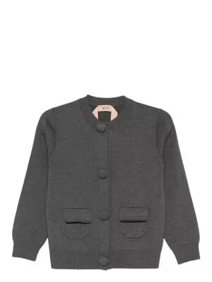 N°21 Button-up Cardigan - Grey