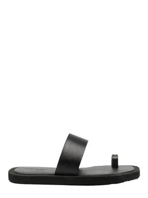 Tory Burch Square Toe Sandals - Black
