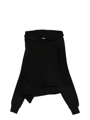 Junya Watanabe Asymmetric Hoodie - Black