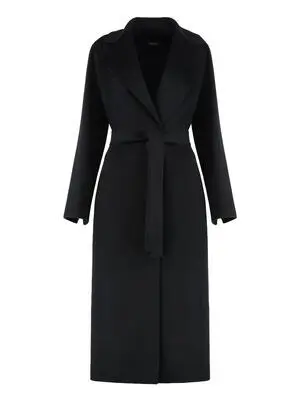 Max Mara Wool And Cashmere Coat - Black