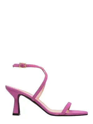 Bally Strap Suede Sandals - Pink