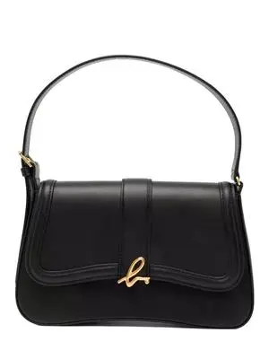 AGNÈS B. Logo-plaque Shoulder Bag - Black