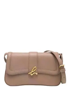 AGNÈS B. Logo-plaque Crossbody Bag - Neutrals
