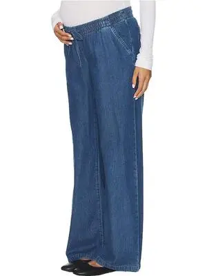Hatch Denim Drawstring Gavin Pant - Blue