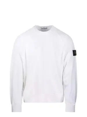 STONE ISLAND Raglan-Sleeve Patch Sweatshirt