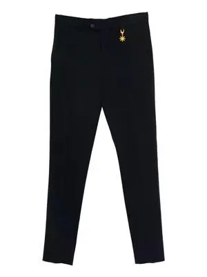 MANUEL RITZ Charm-embellished Trousers - Blue