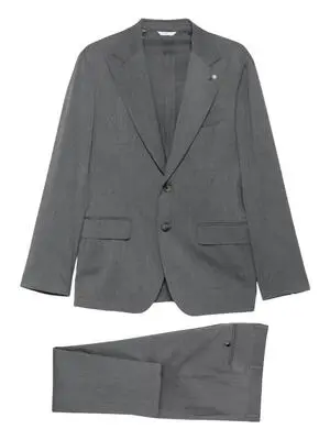 MANUEL RITZ Single-breasted Suit - Grey