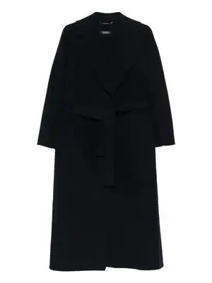 Max Mara Virgin Wool Coat - Blue