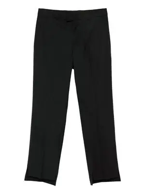 NOTRAINPROOF Tailored Trousers With Side Slits - Black