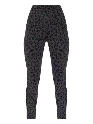 Emporio Armani Train Sporty Camouflage-pattern Leggings - Grey