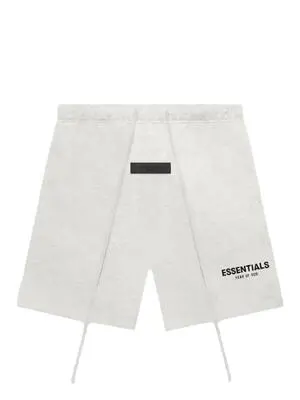 Fear Of God Essentials Logo Track Shorts - Grey