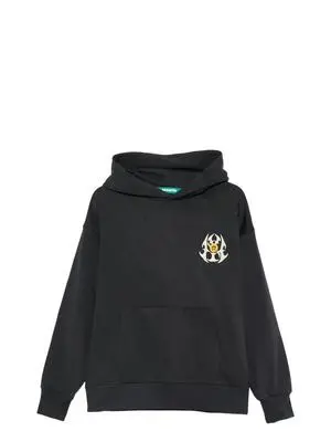BARROW Printed Hoodie - Black