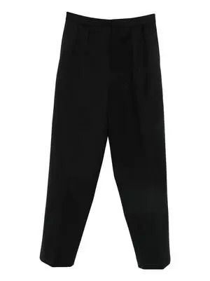 Jacquemus Citta Pleated Trousers - Black