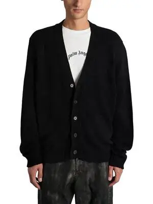 Palm Angels Button Cardigan - Black