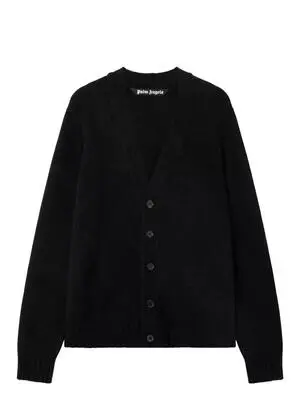Palm Angels Button Cardigan - Black