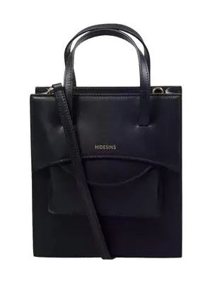 HIDESINS Flap J Tote Bag - Black