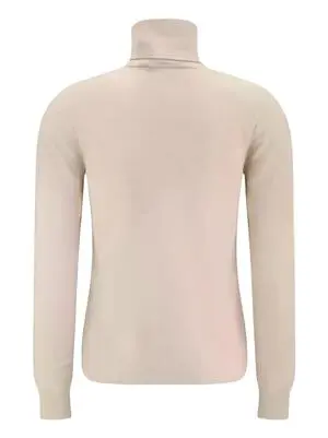 Max Mara Educata Ribbed Turtleneck Sweater - Neutrals