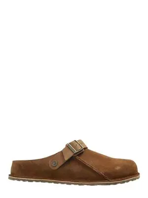 BIRKENSTOCK Lutry Buckle-strap Mules - Brown