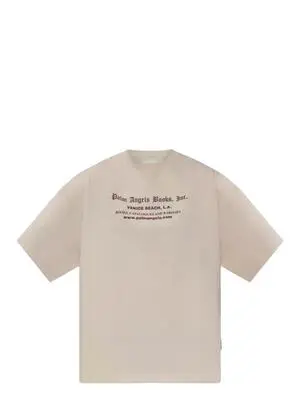 Palm Angels Graphic Crew-neck T-shirt - Neutrals
