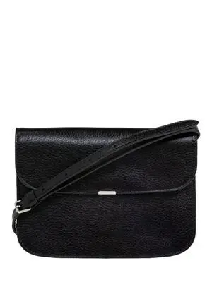 LEMAIRE Soft Tab Messenger Bag - Black