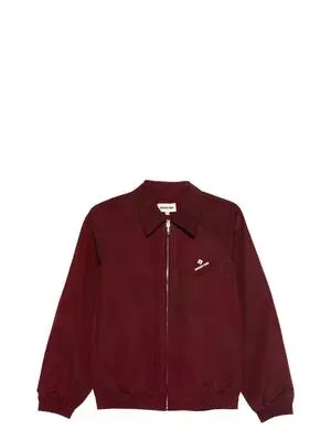 SHUSHU/TONG Logo Detail Track Jacket - Red