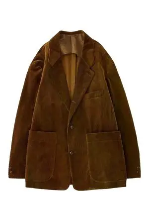 Studio Nicholson Single-breasted Blazer - Brown