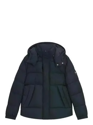 BOSS Corbinian5 Hooded Puffer Jacket - Blue