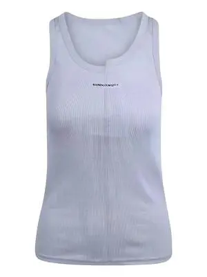 NOUMENO CONCEPT Ribbed Knit Tank Top