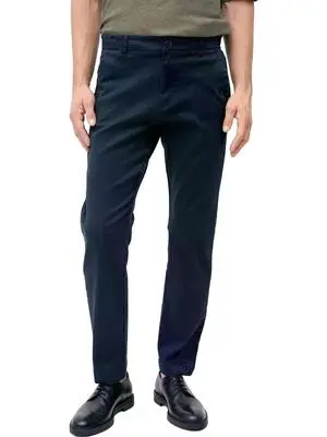 BOSS Cotton Chino Trousers - Blue