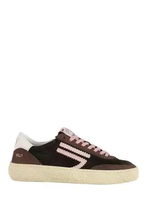 PURAAI Panelled Polly Sneakers Brown