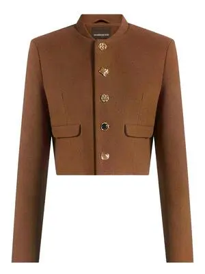 Manière De Voir Maniere De Voir Evana Structured Wool Jacket - Brown