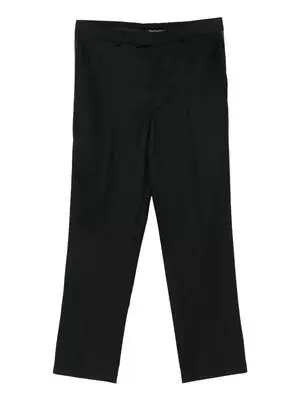 NOTRAINPROOF Pressed-crease Tailored Trousers - Black