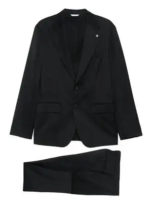 MANUEL RITZ Single-breasted Suit - Black