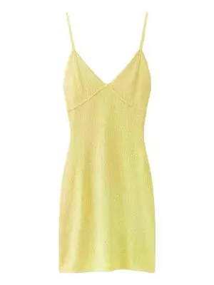 ASTA RESORT Delilah Mini Dress - Yellow