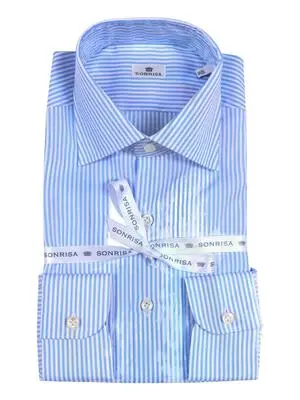 SONRISA Striped Shirt - Blue