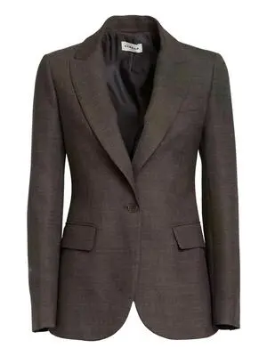 P.a.r.o.s.h Single-breasted Blazer - Brown