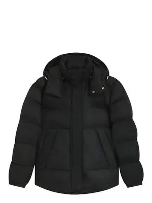BOSS Hooded Puffer Jacket - Black