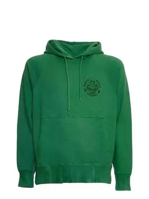 Edwin Raglan-sleeves Hoodie - Green