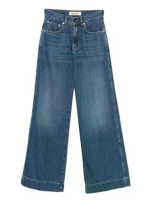 SEMICOUTURE Wide Leg Jeans
