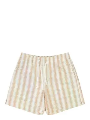 Aimé Leon Dore Striped Drawstring Shorts - Neutrals