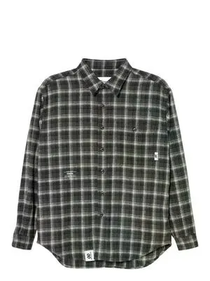 CHOCOOLATE Checked Shirt - Grey