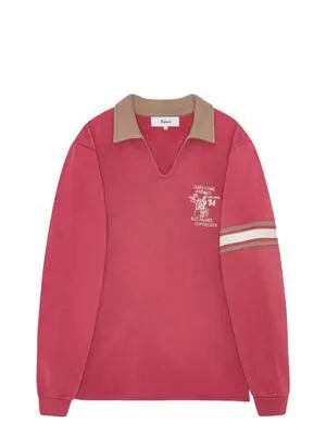 PALMES Forever Rugby Shirt - Red