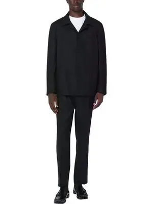 SANTANIELLO Button-down Suit - Black