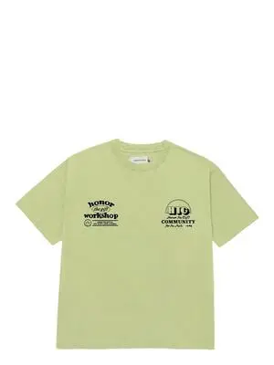 HONOR THE GIFT Workshop Short-sleeves T-shirt - Green