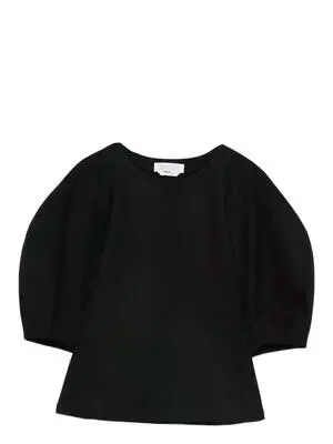 Gabriela Hearst Puff-sleeve Blouse - Black